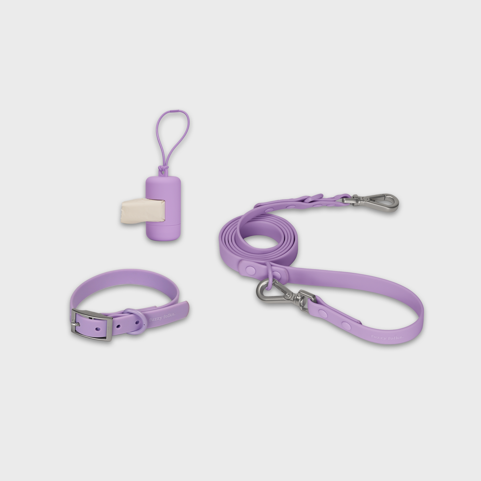 New! Gone Exploring Collar Walk Set – fuzzy folks
